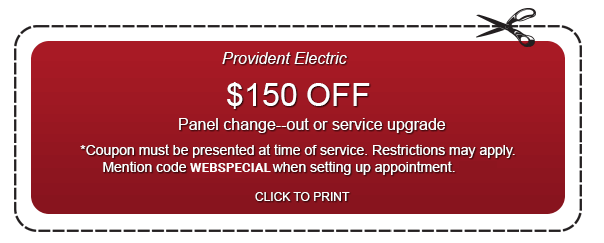 Electrical Specials | Frederick, MD | Provident Electric